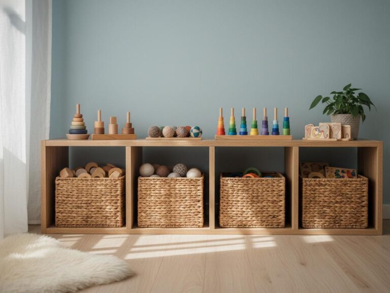 Montessori-Spielzeug clever aufbewahren – mit Stil und System ...