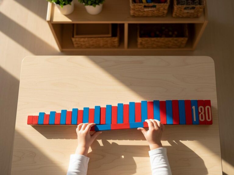 Zahlen begreifen wie Maria Montessori – DIY-Lernen zu Hause ...